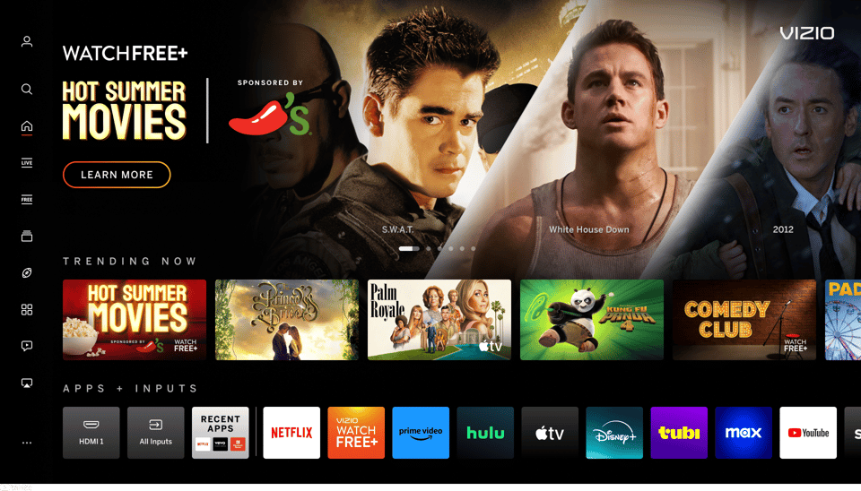 Chilis Takes Center Stage on the VIZIO Home Page With ‘Hot Summer Movie’ Sponsorship